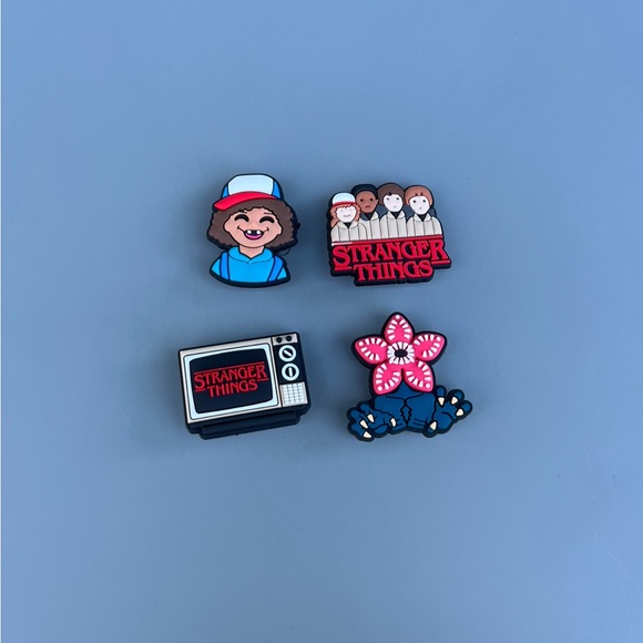 CROCS | Jewelry | Stranger Things Croc Charm Set | Poshmark